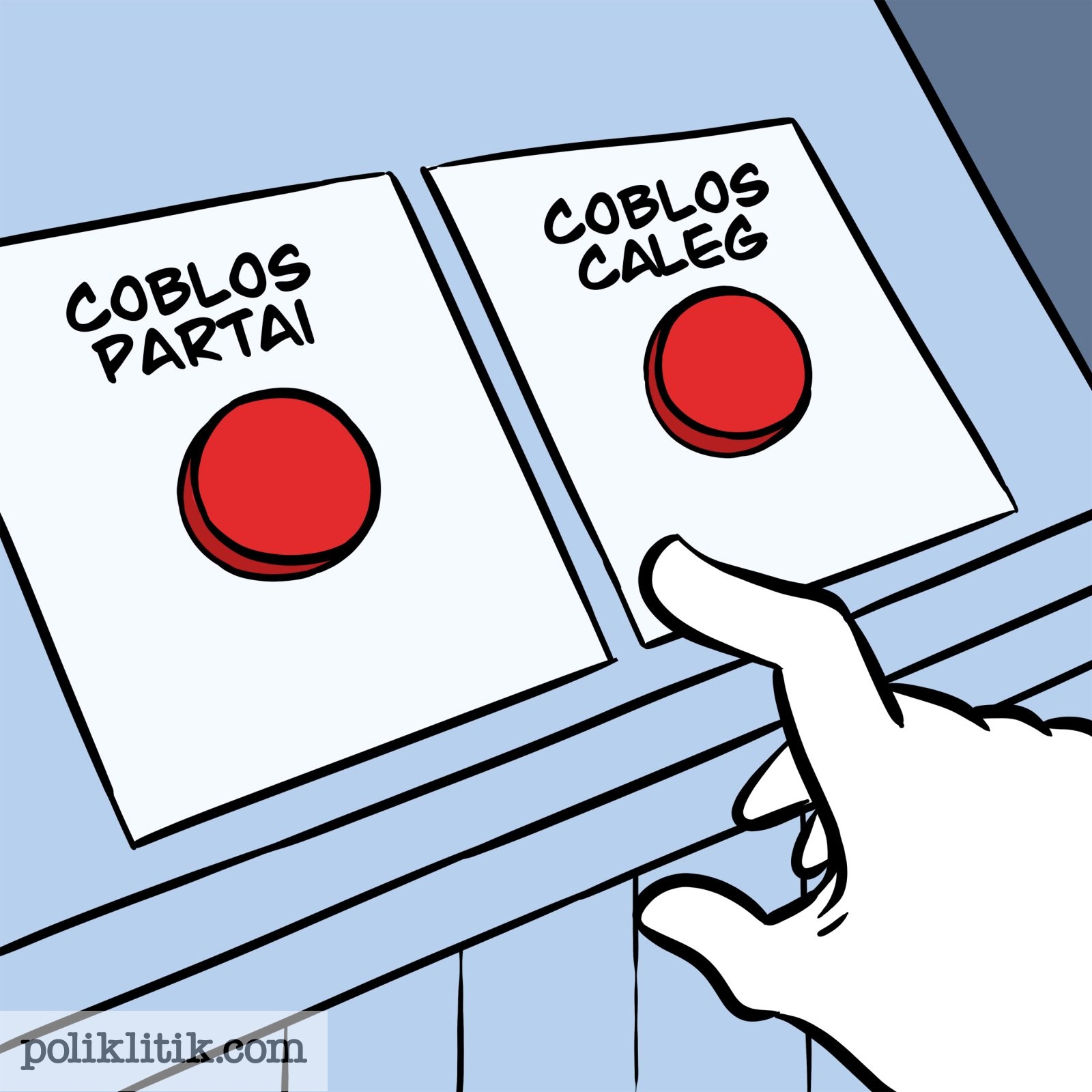 Pemilu Coblos Caleg Memang Ribet, Tapi.. – Poliklitik